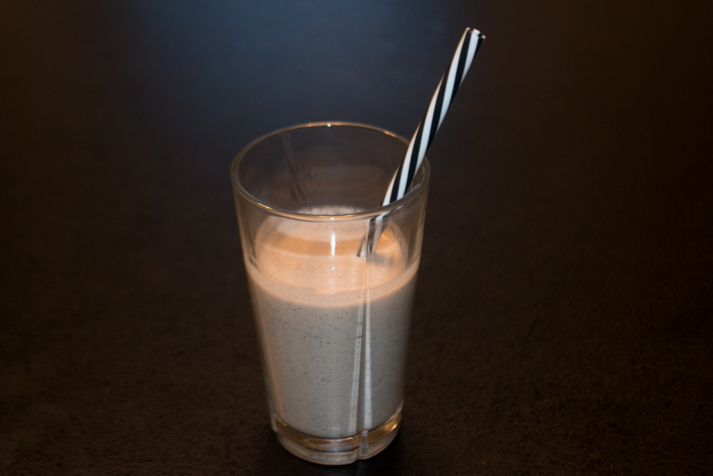 Vanilie smoothie med blåbær - LCHF / Keto morgenmad