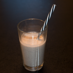 Vanilie smoothie med blåbær - LCHF / Keto morgenmad