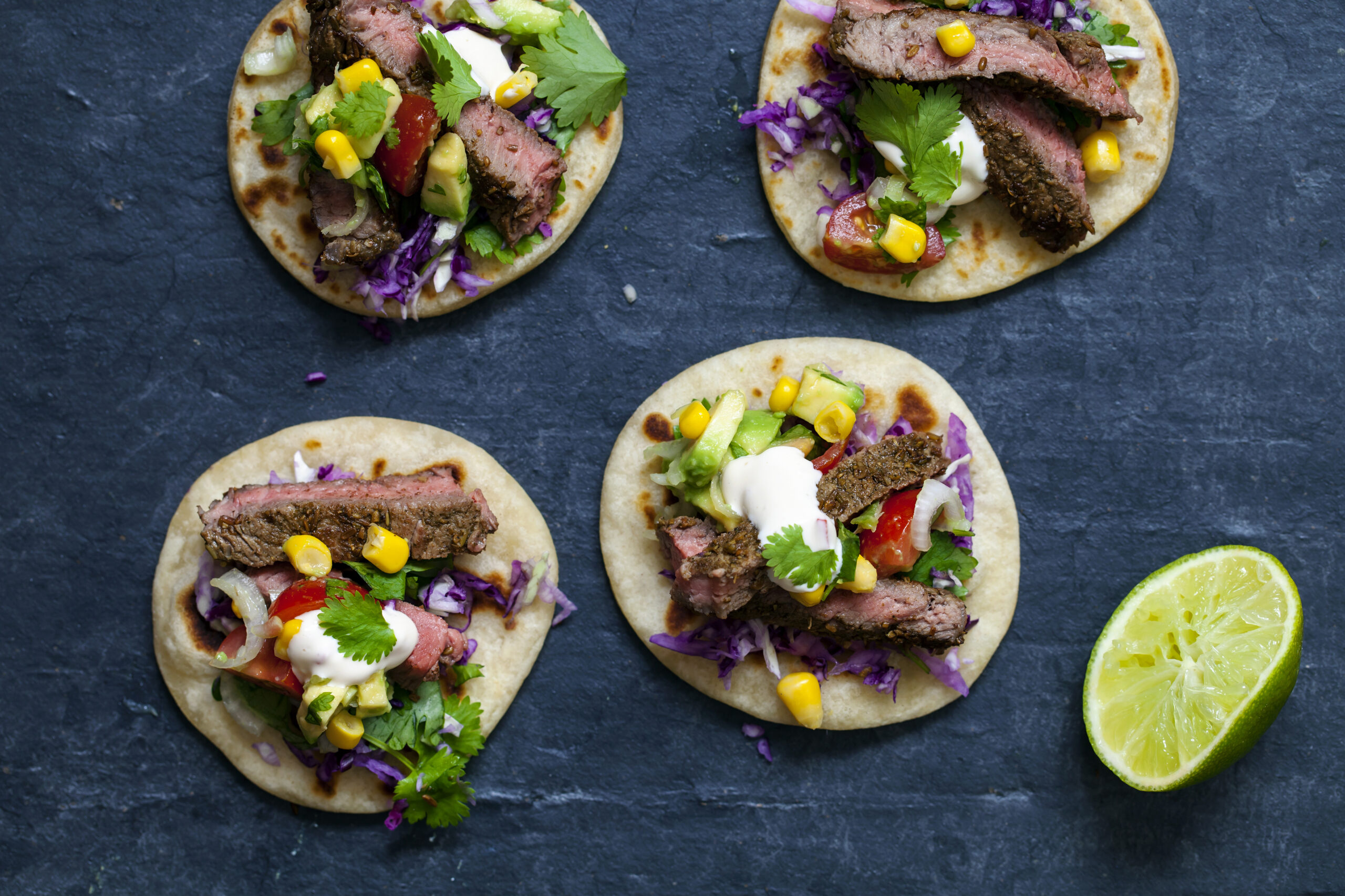 Keto fajitas af hørfrø pandekager - Ketoliv